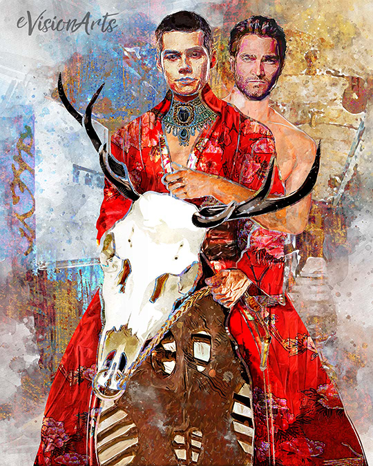 The Mage, the Wolf and the Familiar - evisionarts - Teen Wolf (TV ...